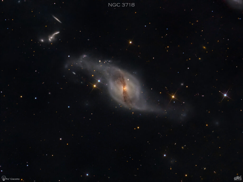 Foto di GIACOMO PRO': NGC 3718 - Cosmo2050