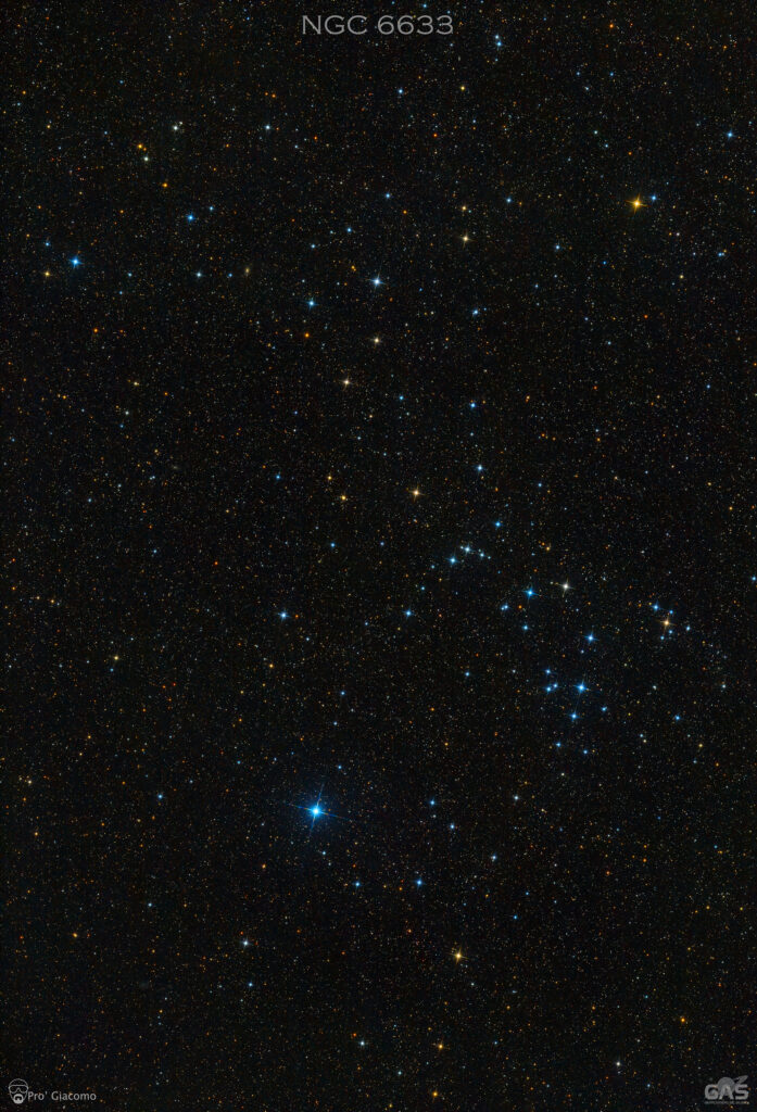 Foto di GIACOMO PRO': NGC 6633 (OPEN CLUSTER ITALY) - Cosmo2050