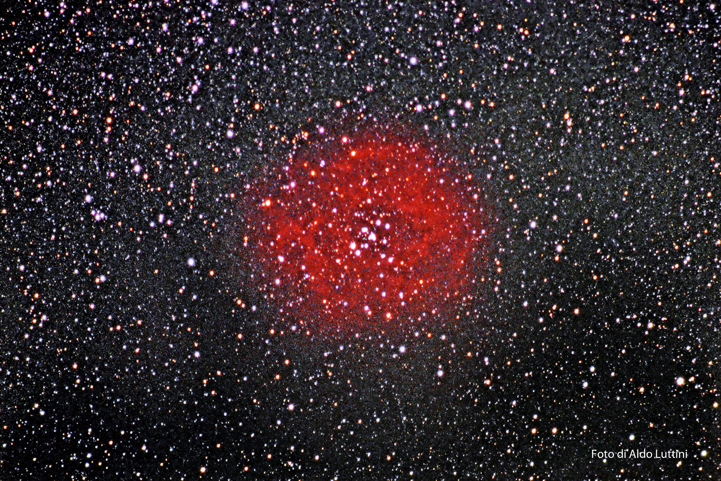 Foto di Aldo Luttini: Nebulosa rosetta - Cosmo2050