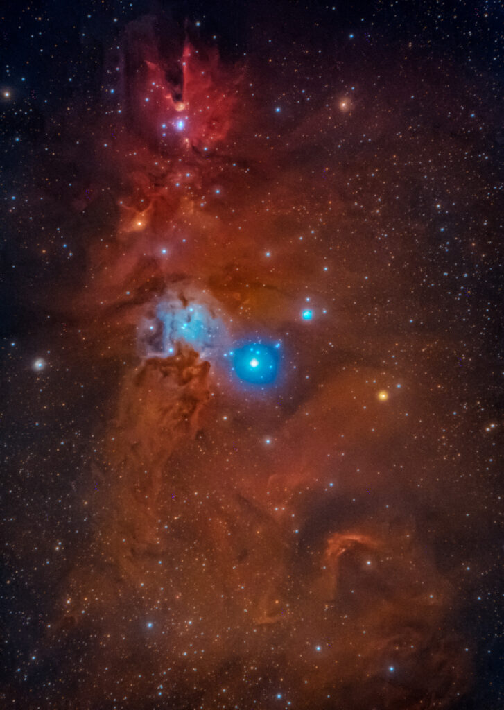 Foto di David Sarrocco: Nebulosa Albero di Natale